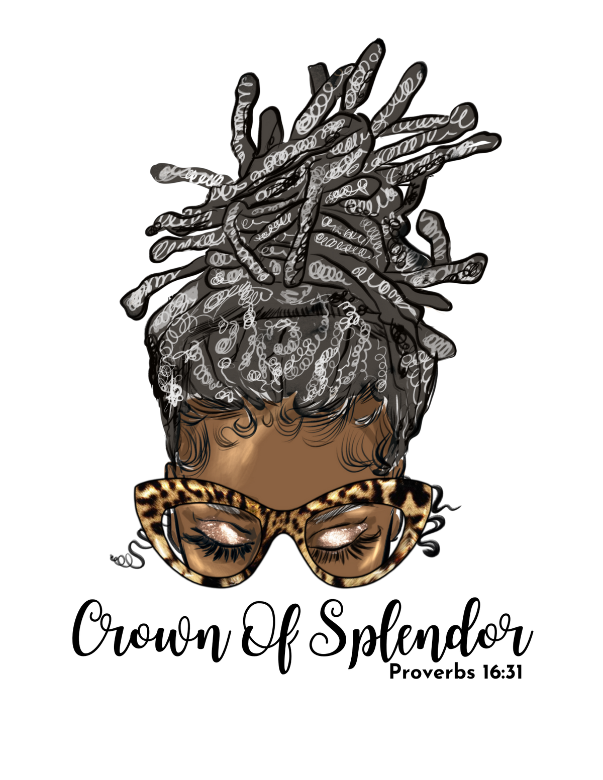 Womens "Crown of Splendor" T-shirt | LocdForLife